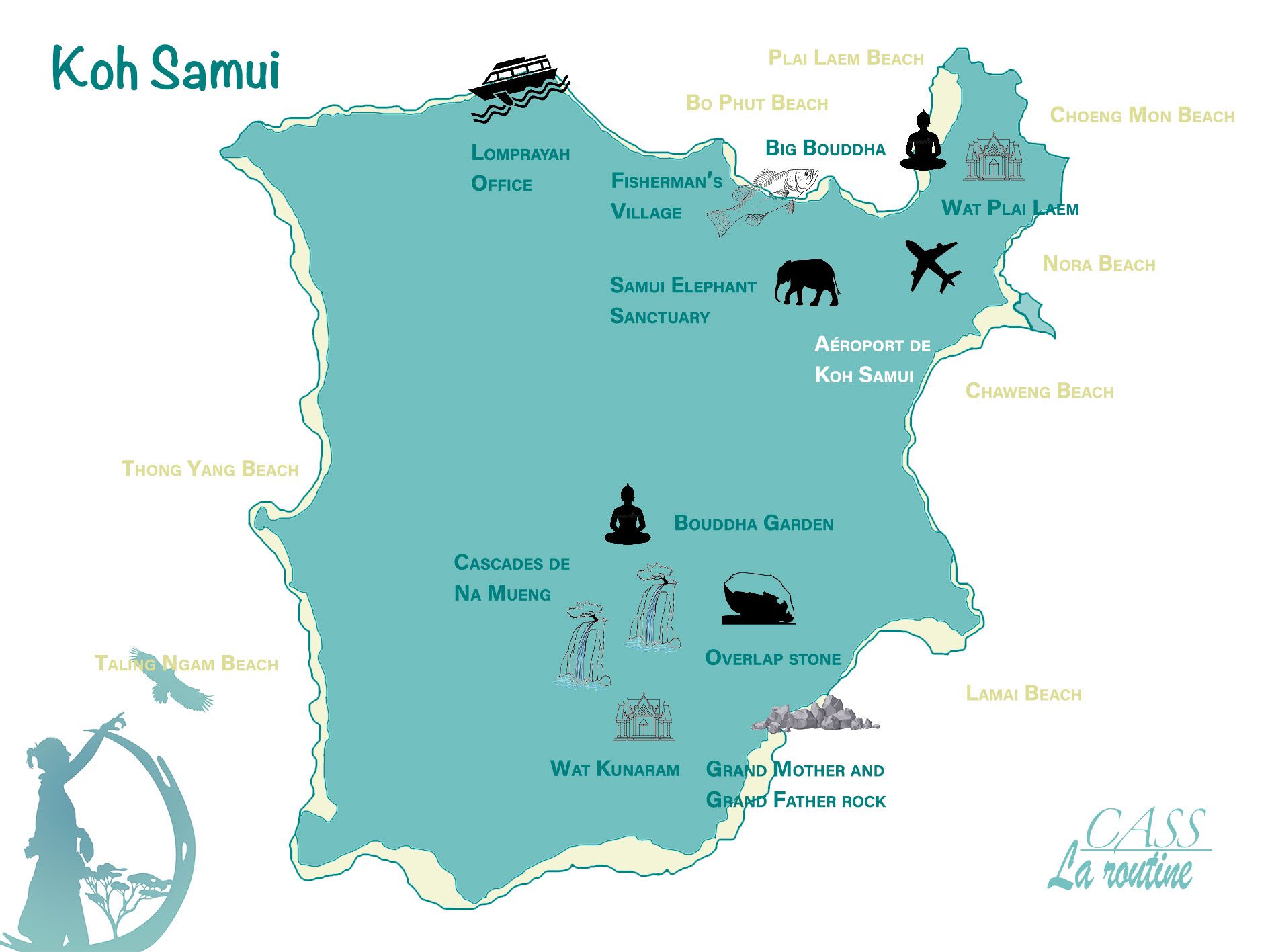 CassLaRoutine - Article : Visiter Koh Samui : Top 10 des activités à faire